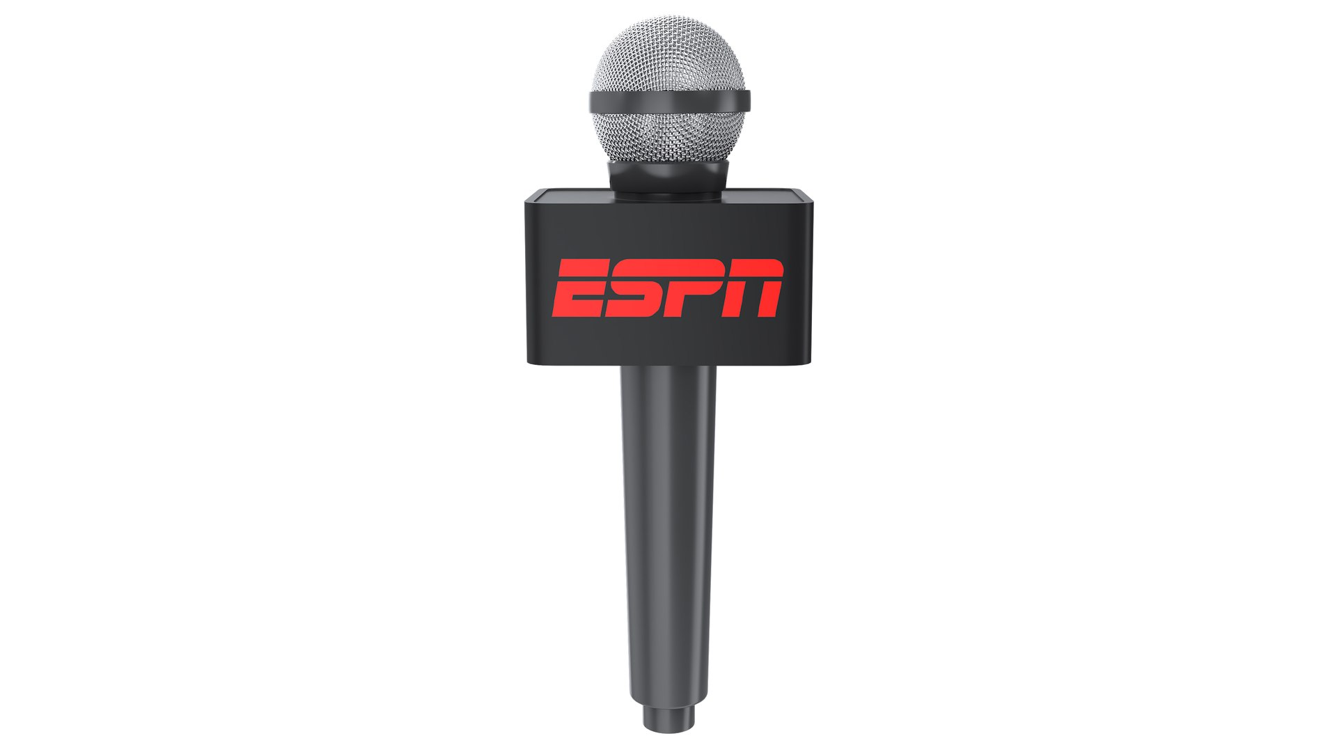 3D ESPN Reporter Microphone - TurboSquid 2270177