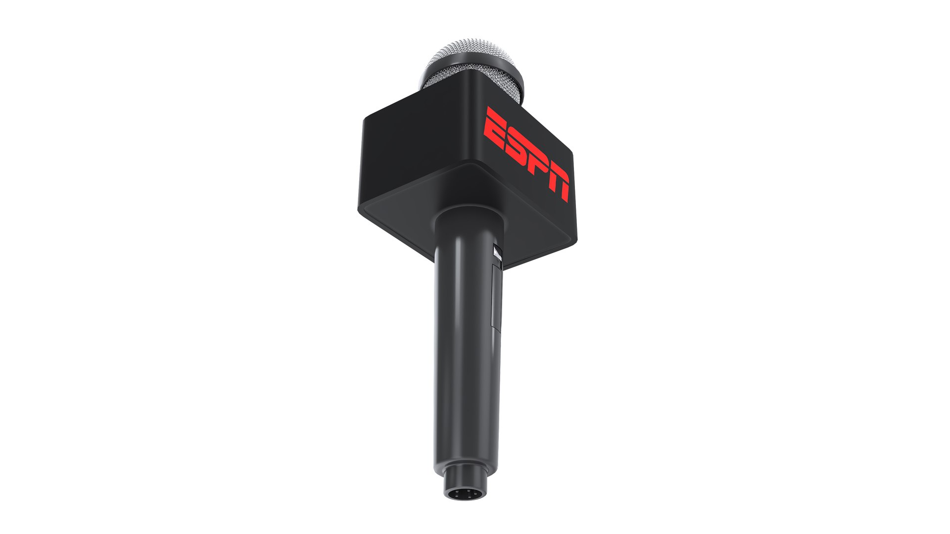 3D ESPN Reporter Microphone - TurboSquid 2270177