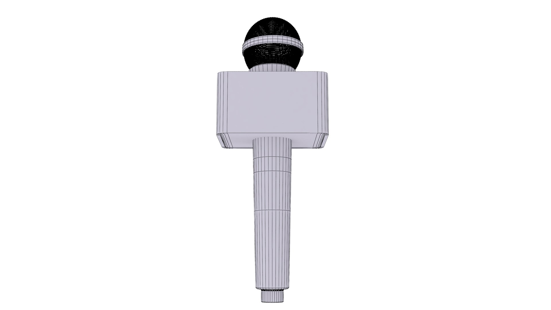 3D ESPN Reporter Microphone - TurboSquid 2270177