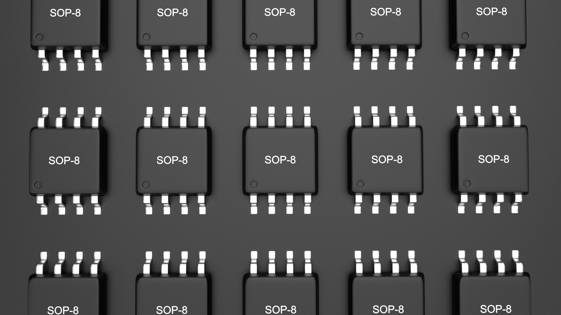 3D SOP-8 Chip - TurboSquid 2179794