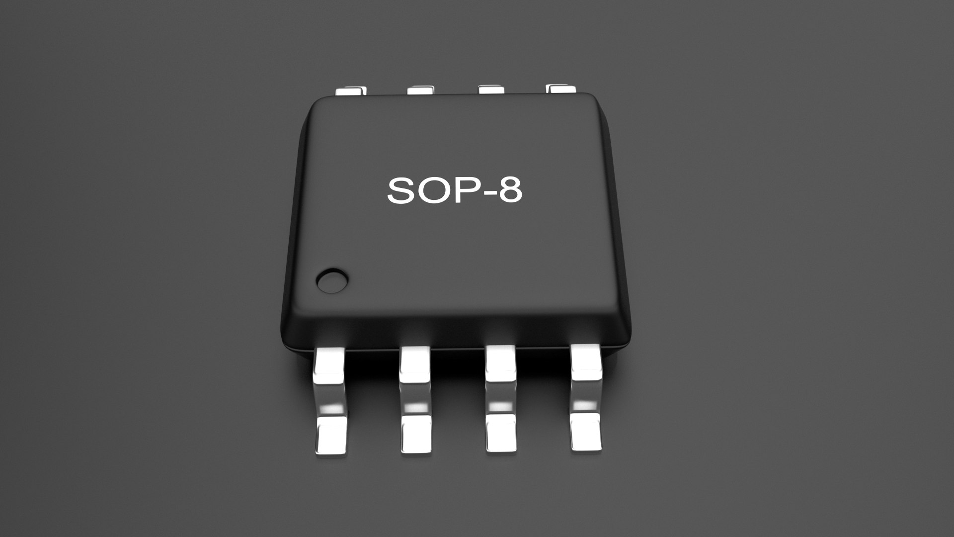 3D SOP-8 Chip - TurboSquid 2179794