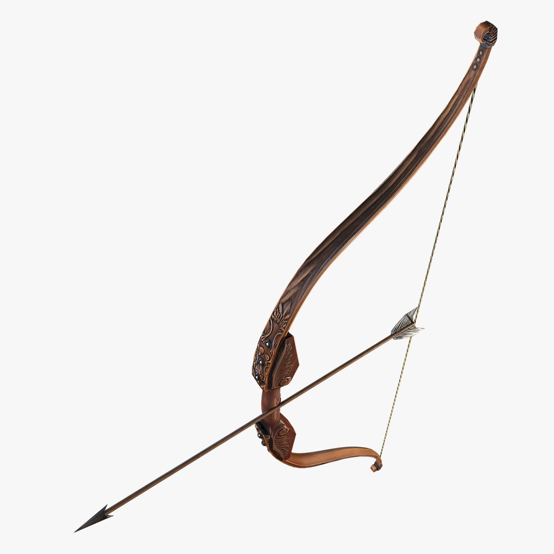 3D Medieval Bow Model - TurboSquid 1200307