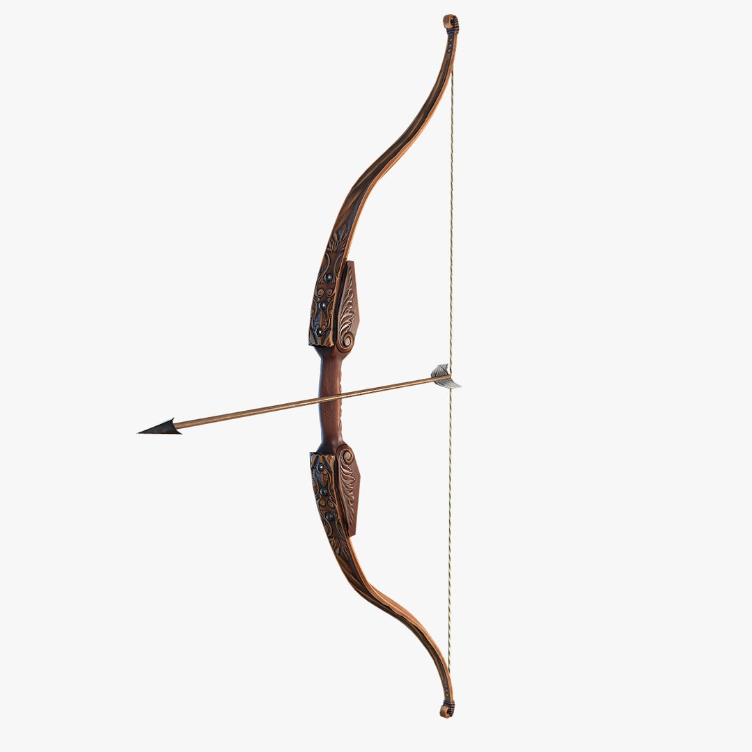 3D Medieval Bow Model - TurboSquid 1200307