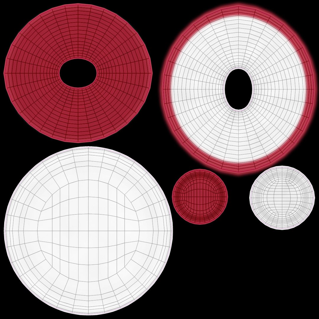 Realistic Cheerios Plain 3d 3ds