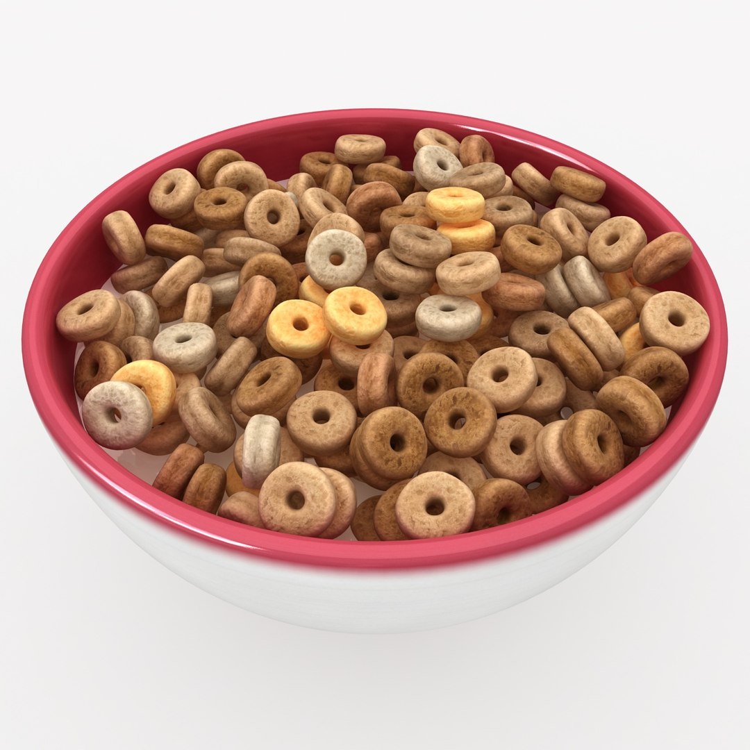 Realistic Cheerios Plain 3d 3ds