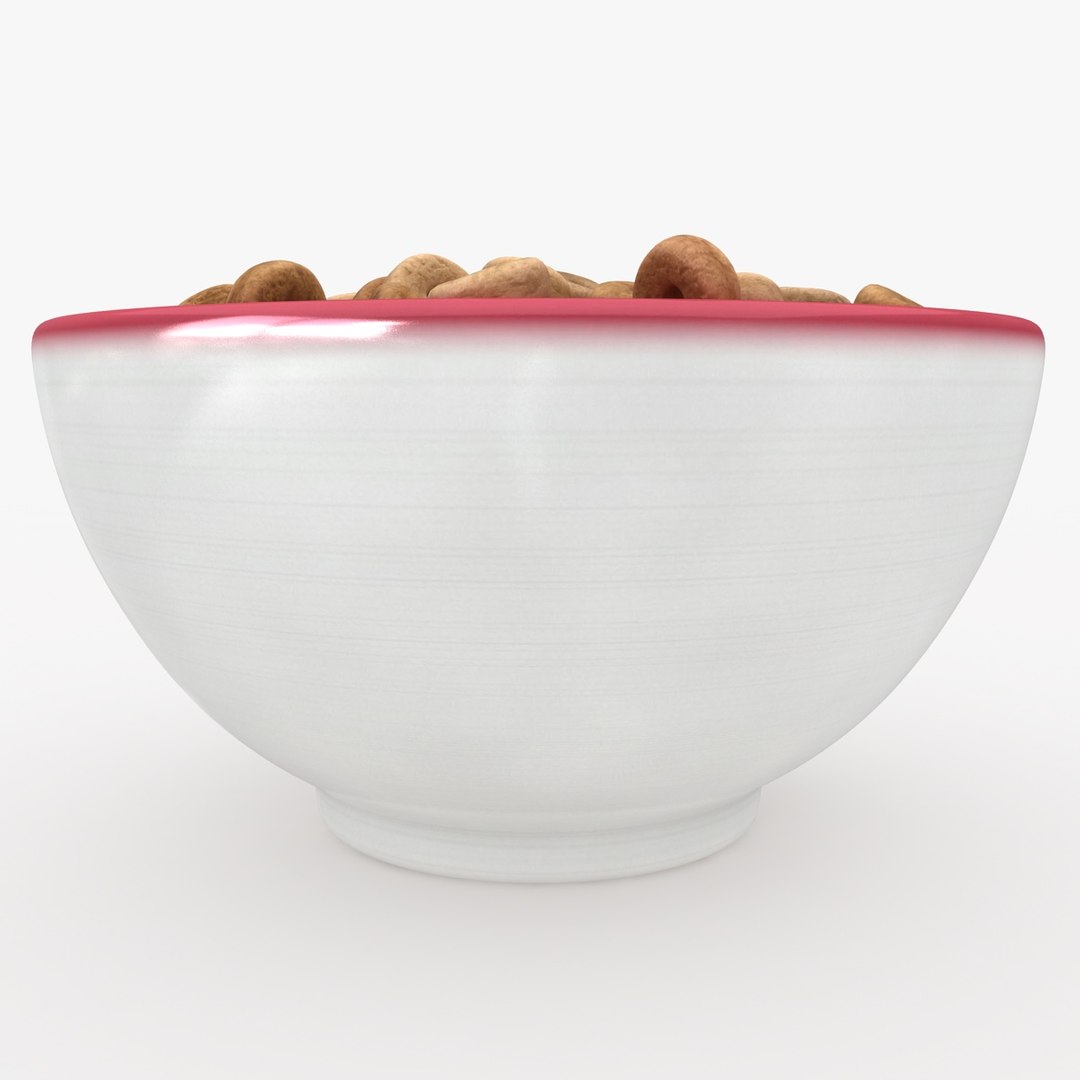 Realistic Cheerios Plain 3d 3ds