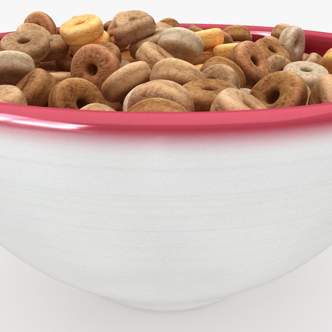 Realistic Cheerios Plain 3d 3ds