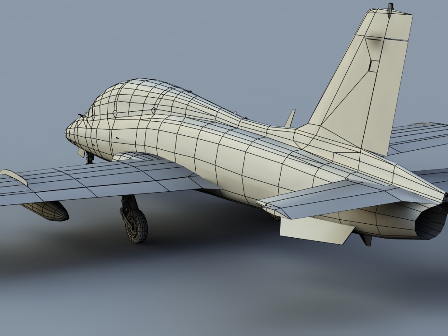 Mb-339 Military Frecce 3d Model