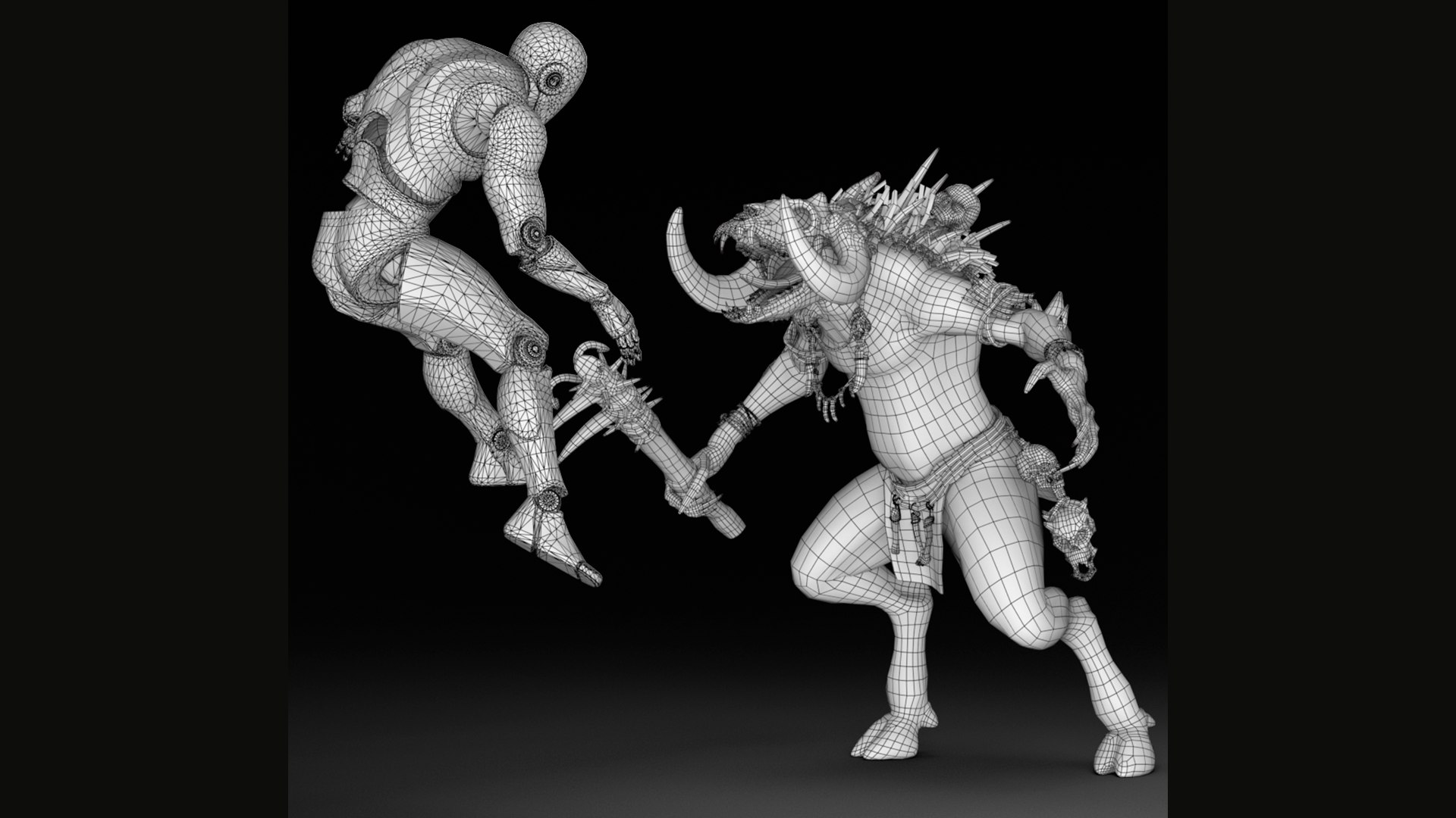 3D Wendigo Ram Rigged model - TurboSquid 1904836