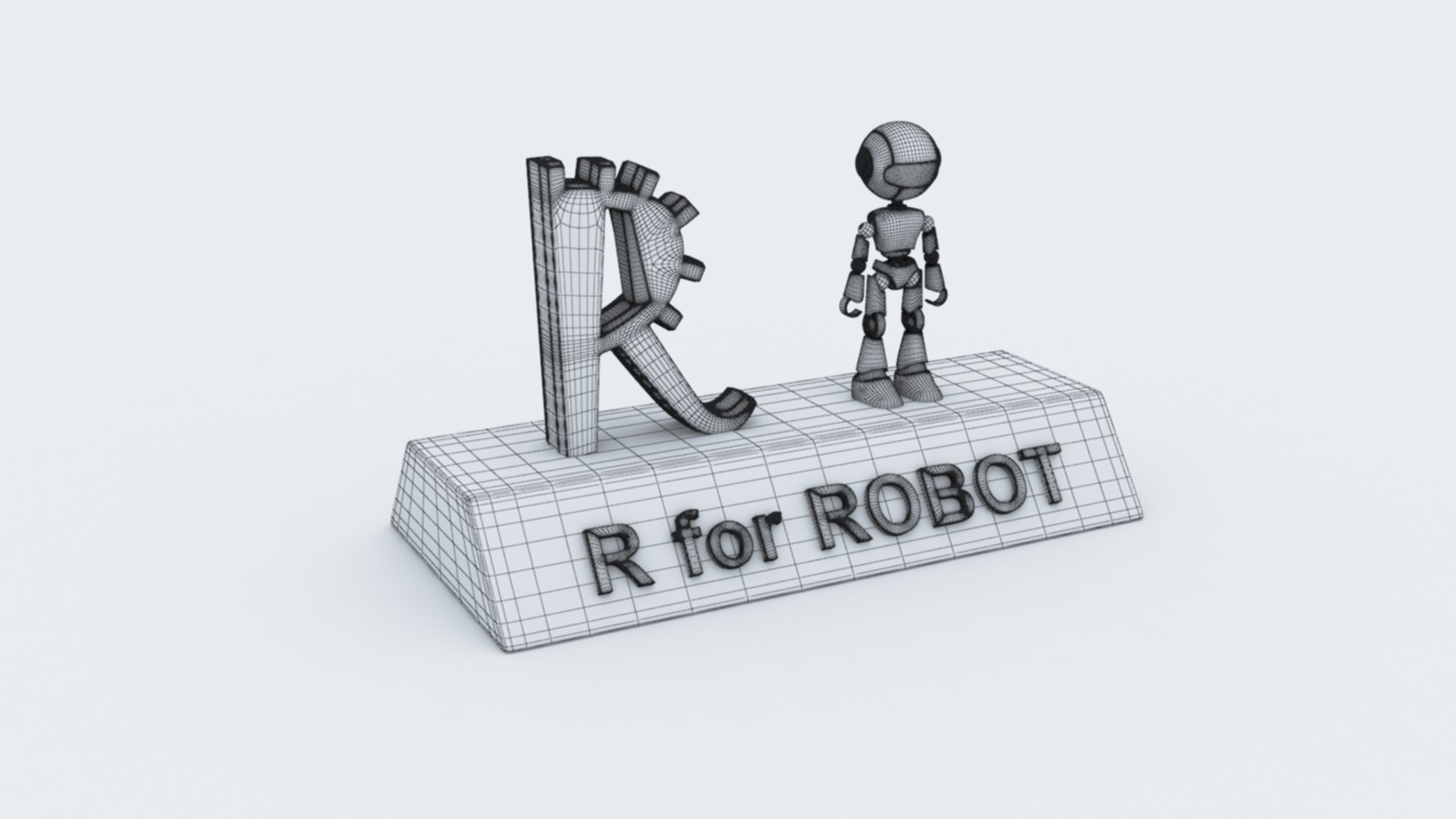 Robot Learning Printable 3D Model - TurboSquid 1694233