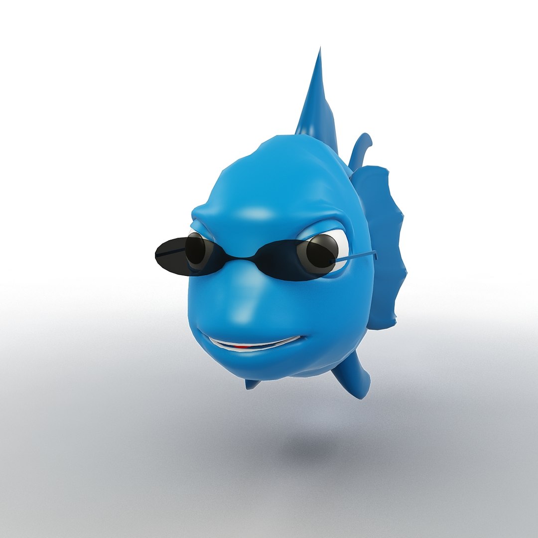 Cartoon Fish Model | 1145055 | TurboSquid