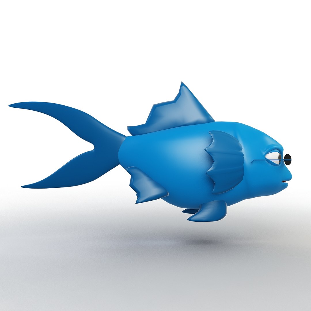 Cartoon Fish Model | 1145055 | TurboSquid