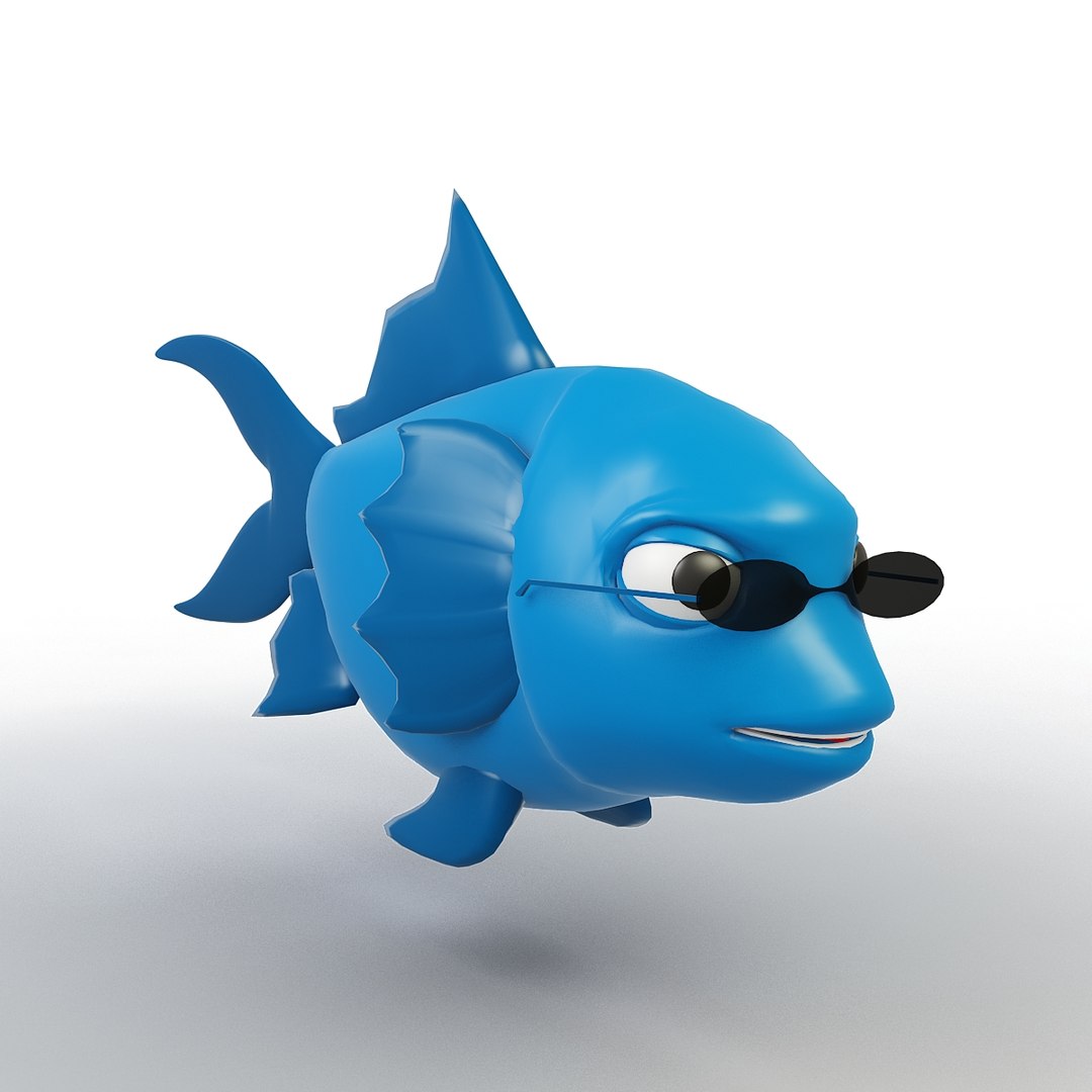 Cartoon Fish Model | 1145055 | TurboSquid