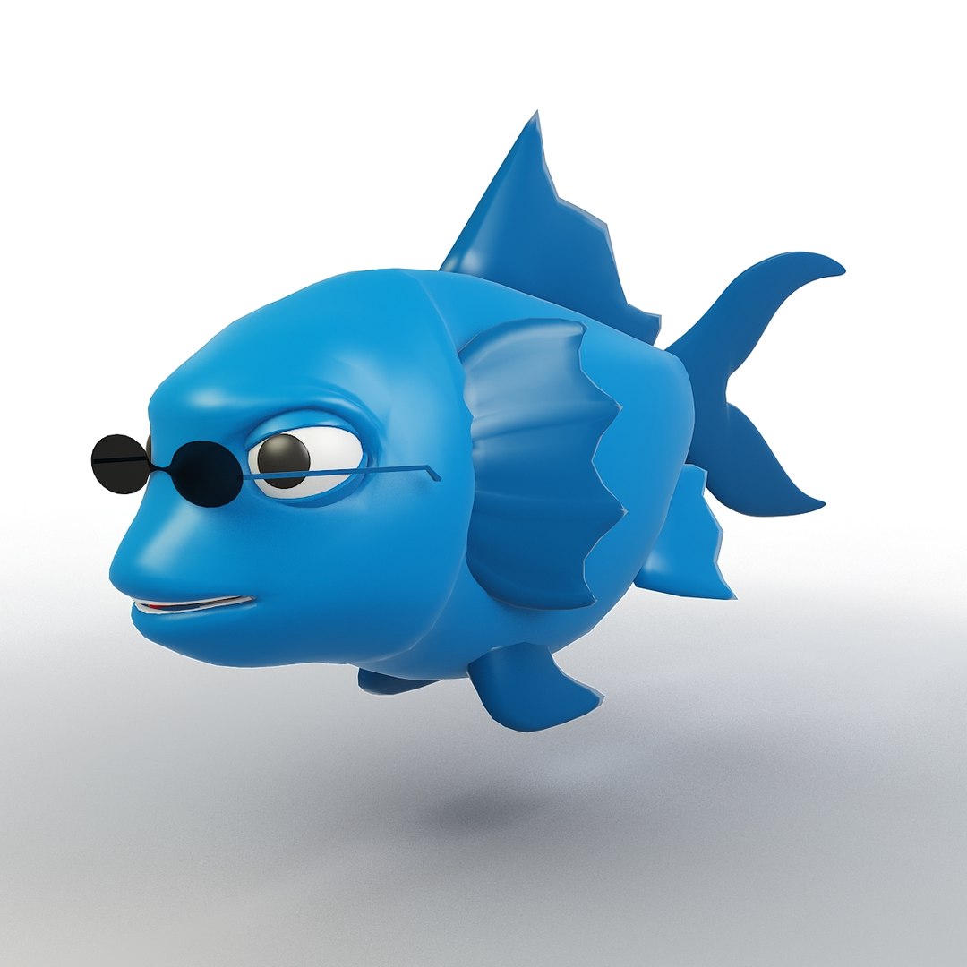 Cartoon Fish Model | 1145055 | TurboSquid