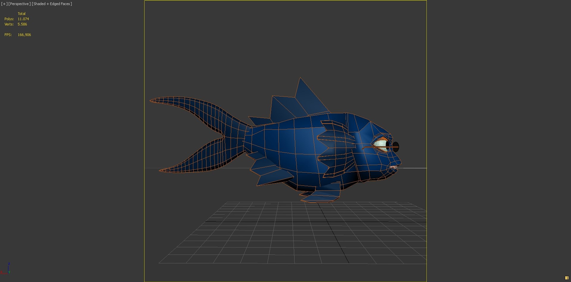 Cartoon Fish Model | 1145055 | TurboSquid