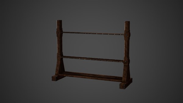 Weapon Rack 3D model - TurboSquid 1733721