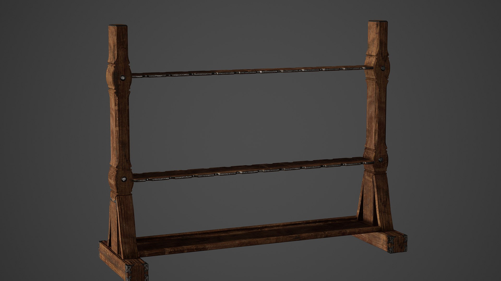 Weapon Rack 3D Model - TurboSquid 1733721