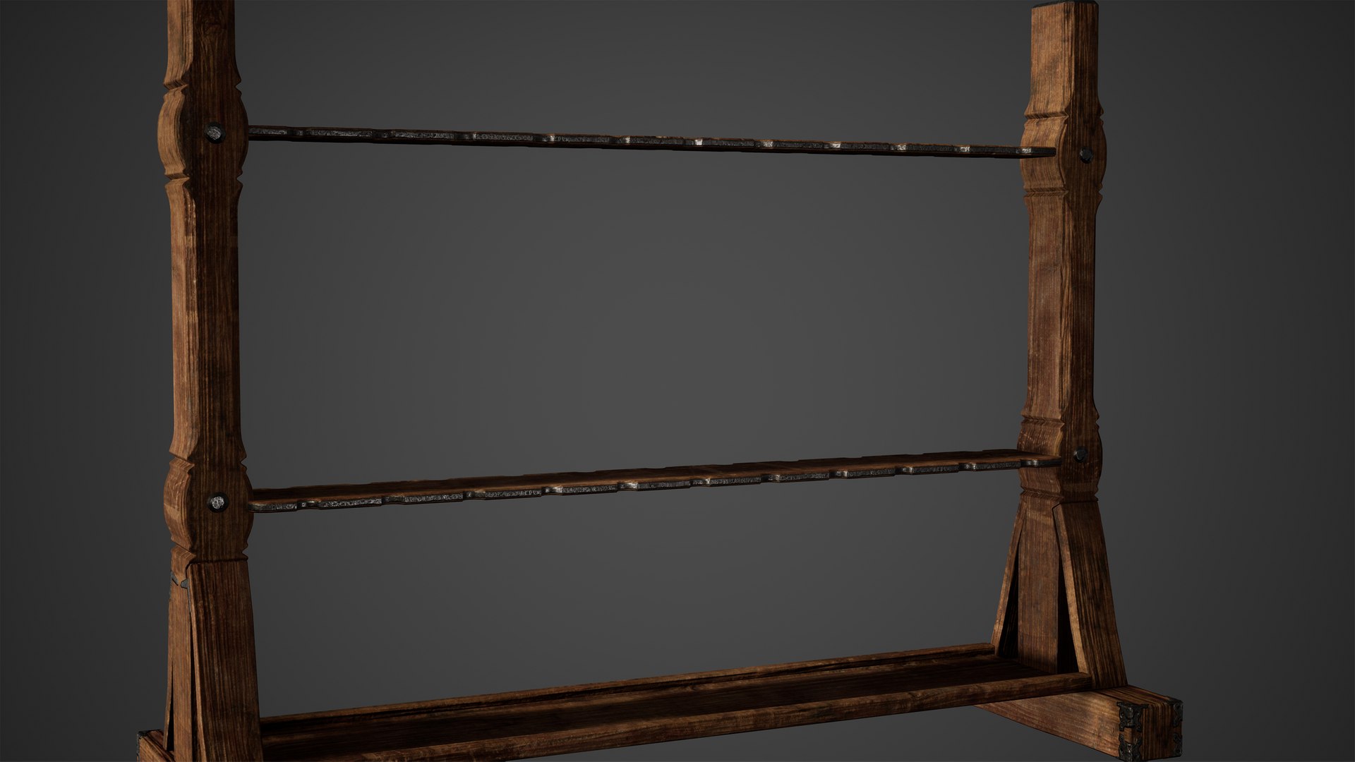 Weapon Rack 3D Model - TurboSquid 1733721