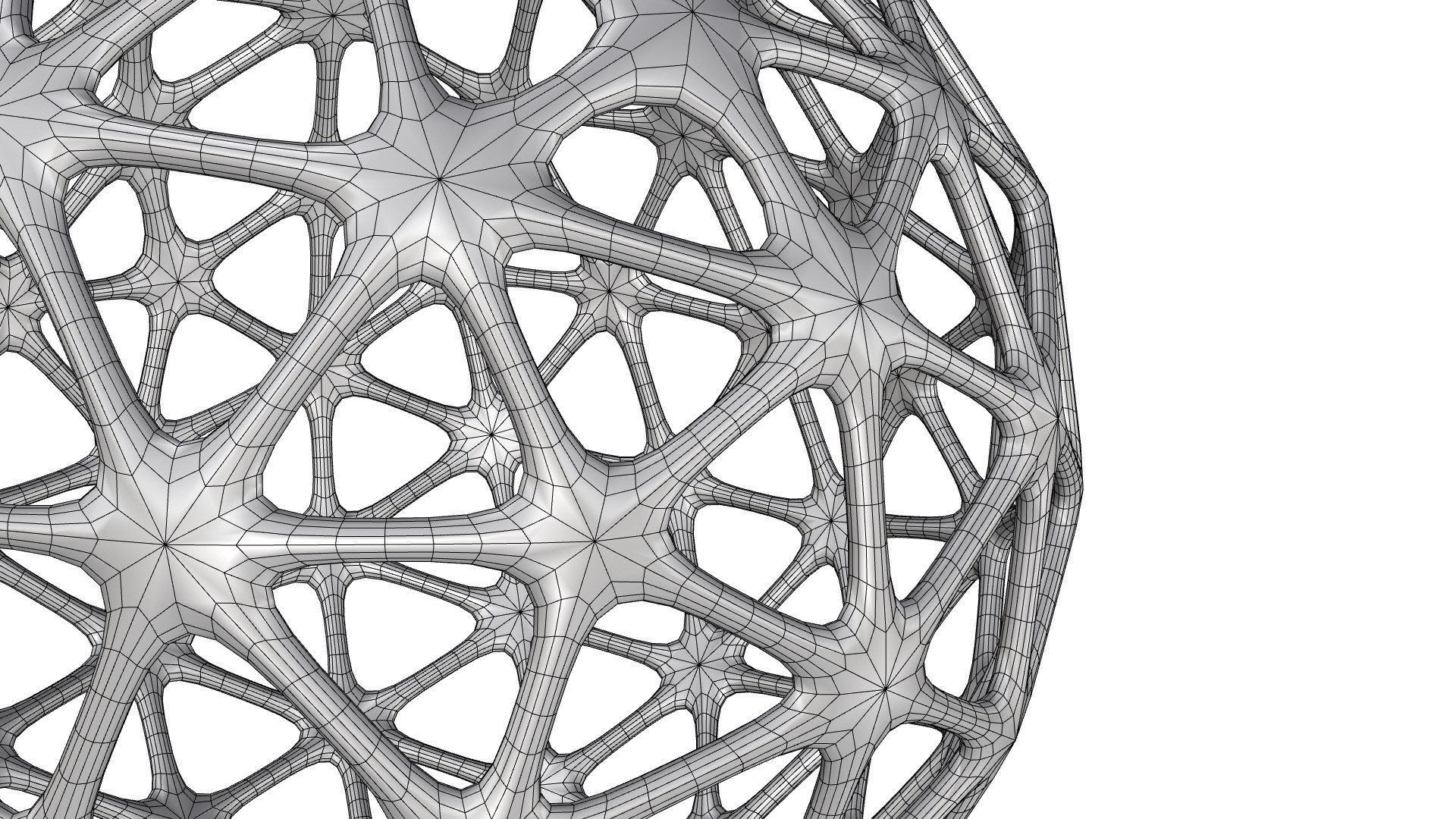 Sphere Skeleton Network 3D model - TurboSquid 2178662