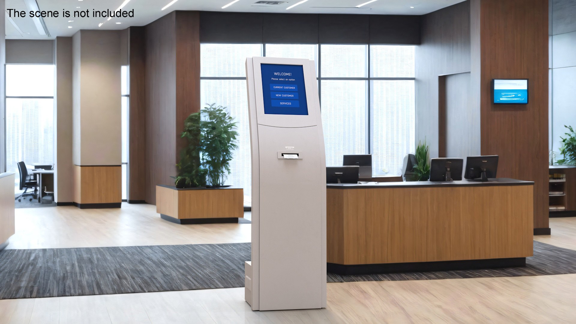 3D Electronic Queue Device White - TurboSquid 2270336