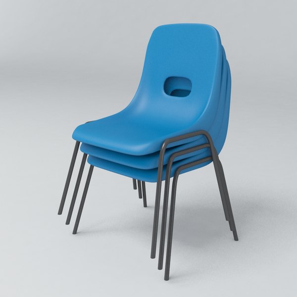 School Chair 3D Models for Download | TurboSquid