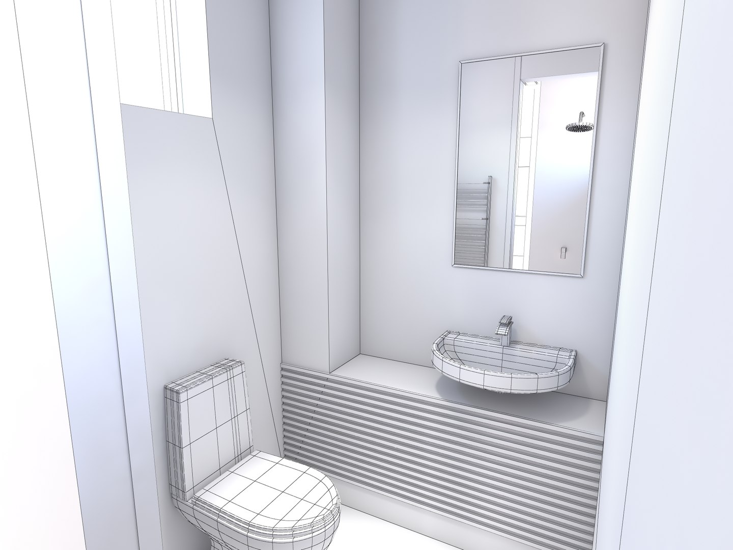 Bathroom 40 3D model - TurboSquid 1985388