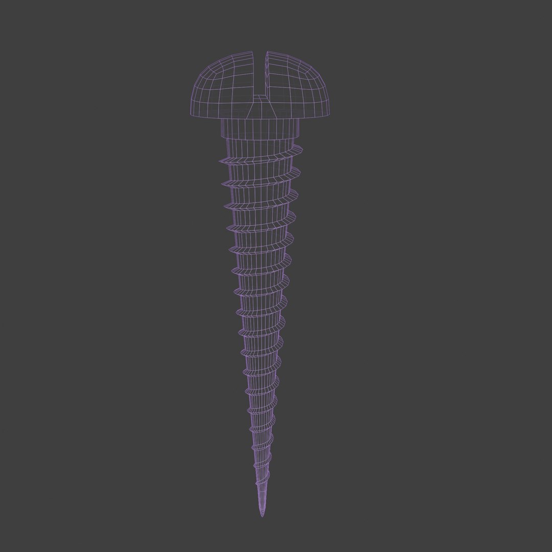 3D Rusty Screw Model - TurboSquid 1821185