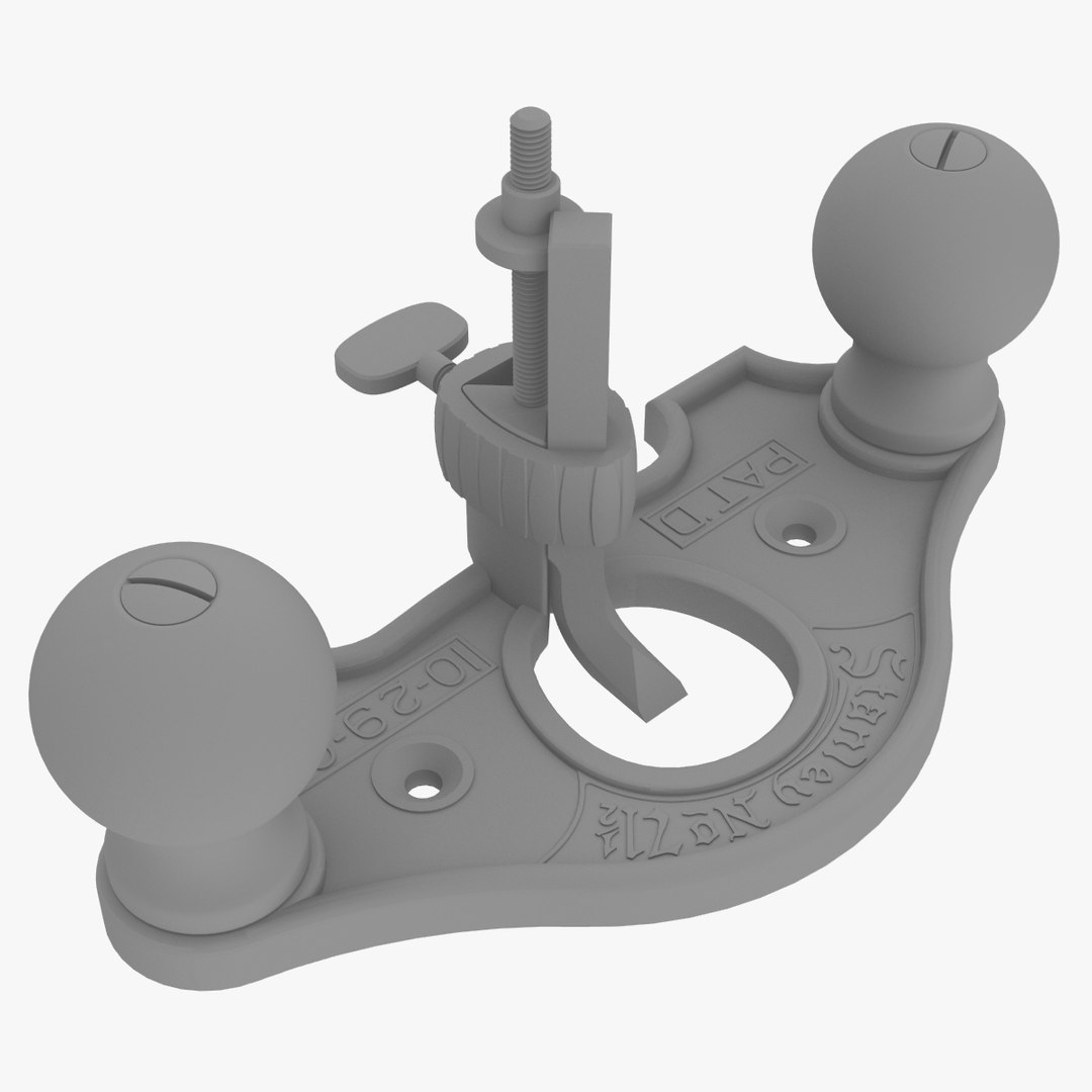 3d Router Plane