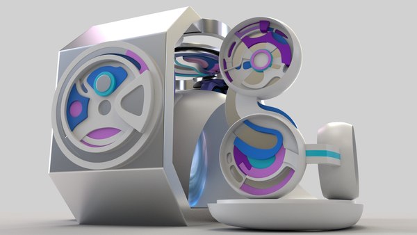 3D модель Metaverse Time Machine X1 - TurboSquid 1997012