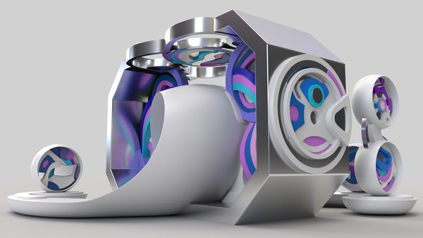 3D модель Metaverse Time Machine X1 - TurboSquid 1997012