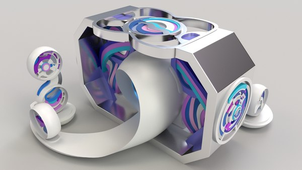 3D модель Metaverse Time Machine X1 - TurboSquid 1997012