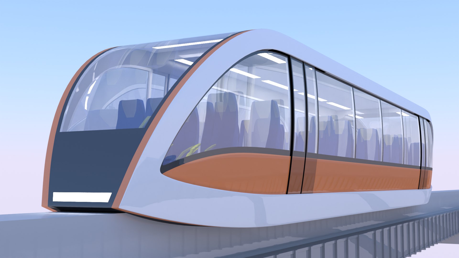 Monorail Trains Collection 2023 IV 3D Model - TurboSquid 2095698