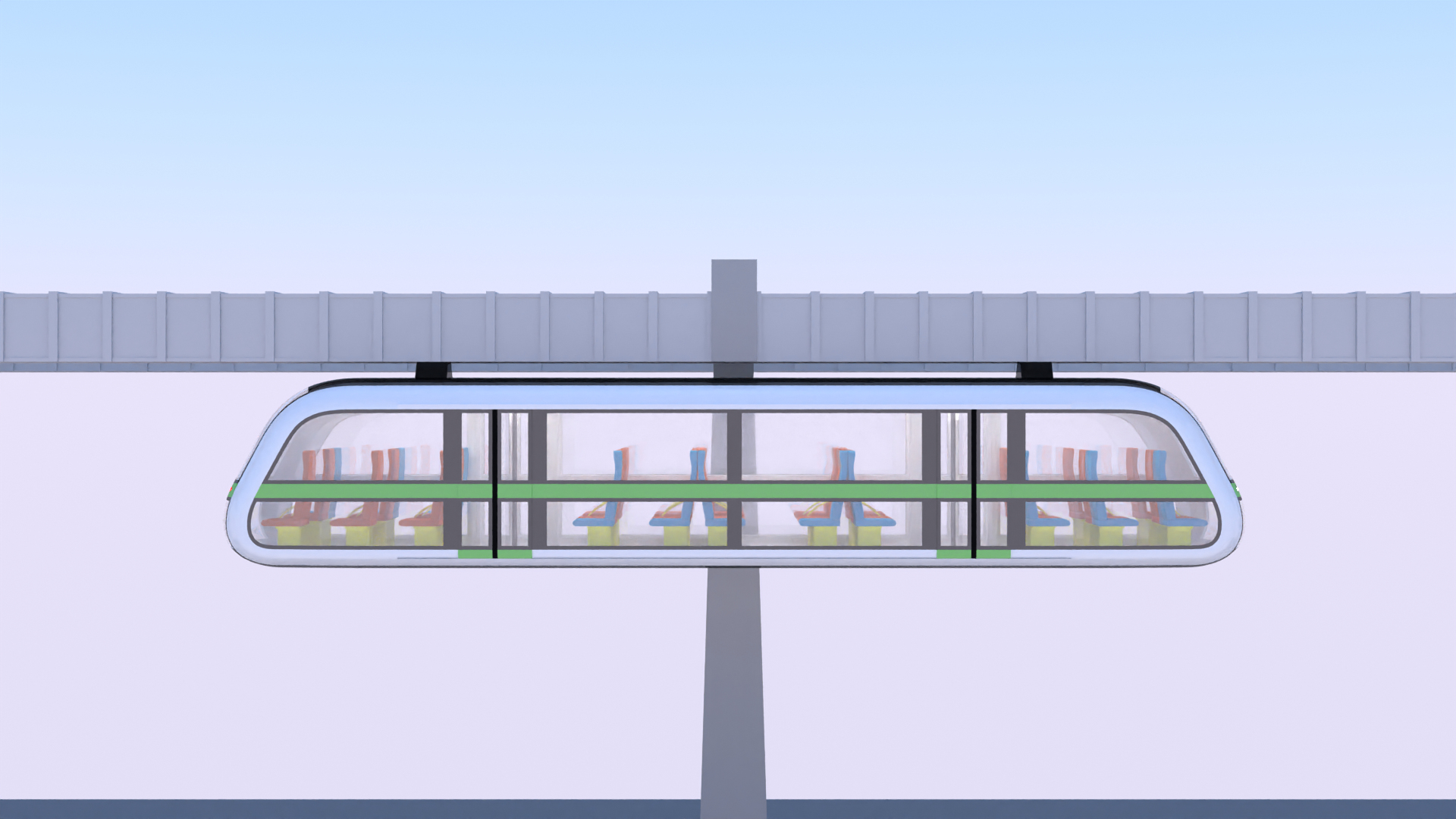 Monorail Trains Collection 2023 IV 3D Model - TurboSquid 2095698