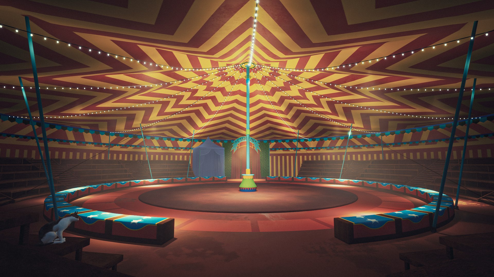 3D Circus Tent - TurboSquid 2358790
