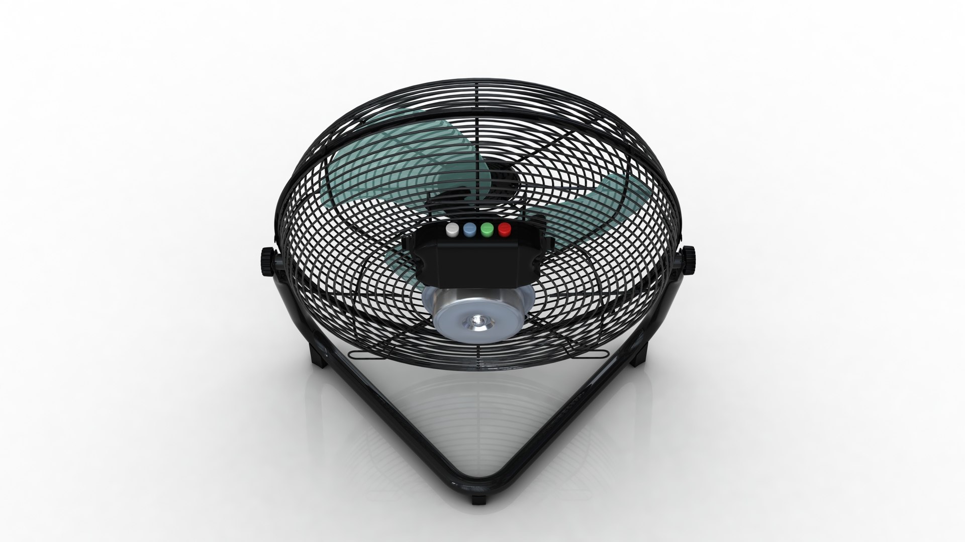 3D Floor Fan - TurboSquid 2163885