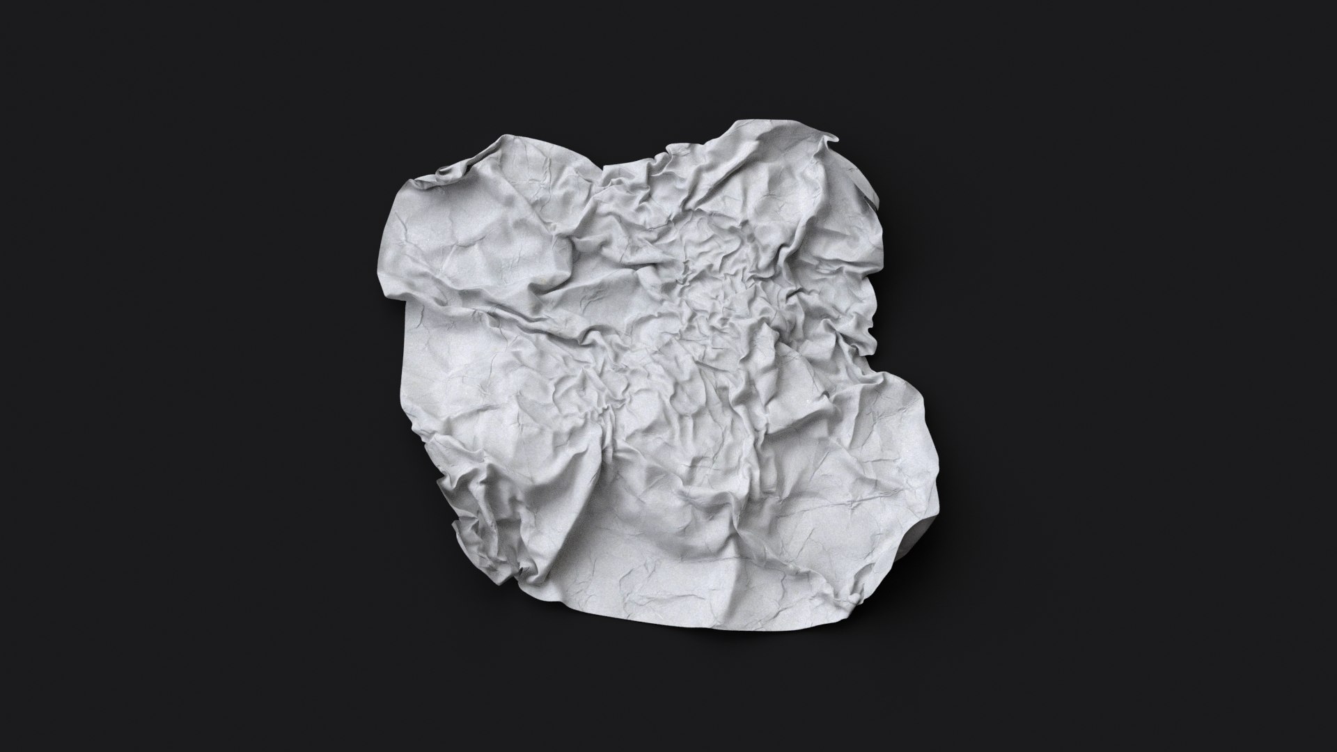 Animated Paper Crumpling 3D - TurboSquid 1794996