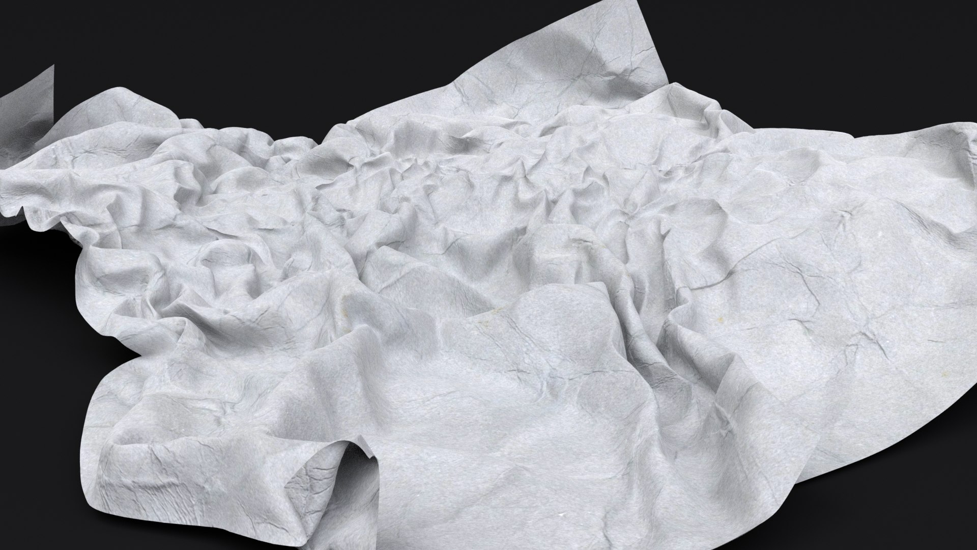 Animated Paper Crumpling 3D - TurboSquid 1794996