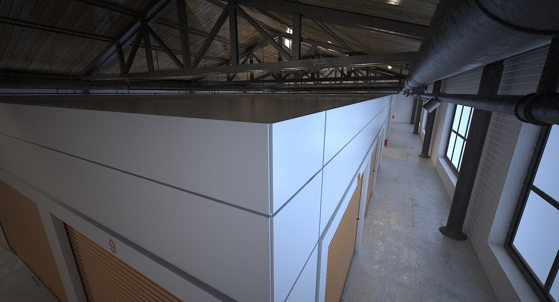 3D Indoor Storage Units - TurboSquid 1254329