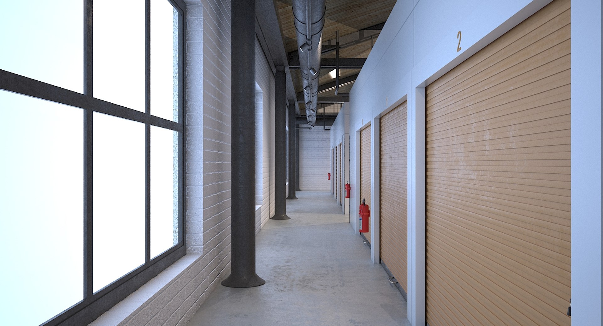 3D Indoor Storage Units - TurboSquid 1254329