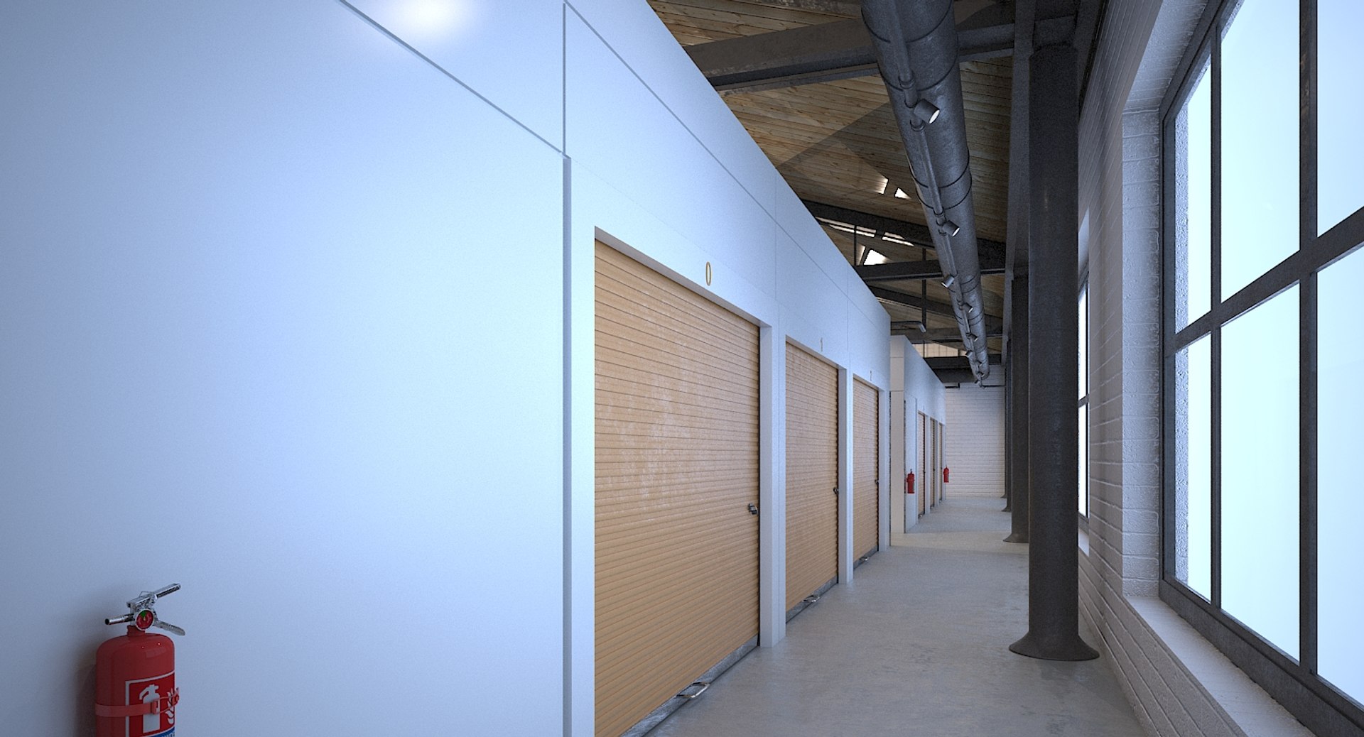 3D Indoor Storage Units - TurboSquid 1254329