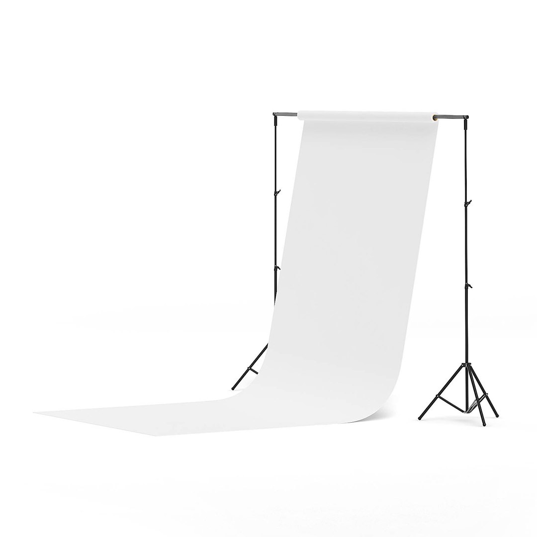 3D White Photo Studio Background - TurboSquid 1438581