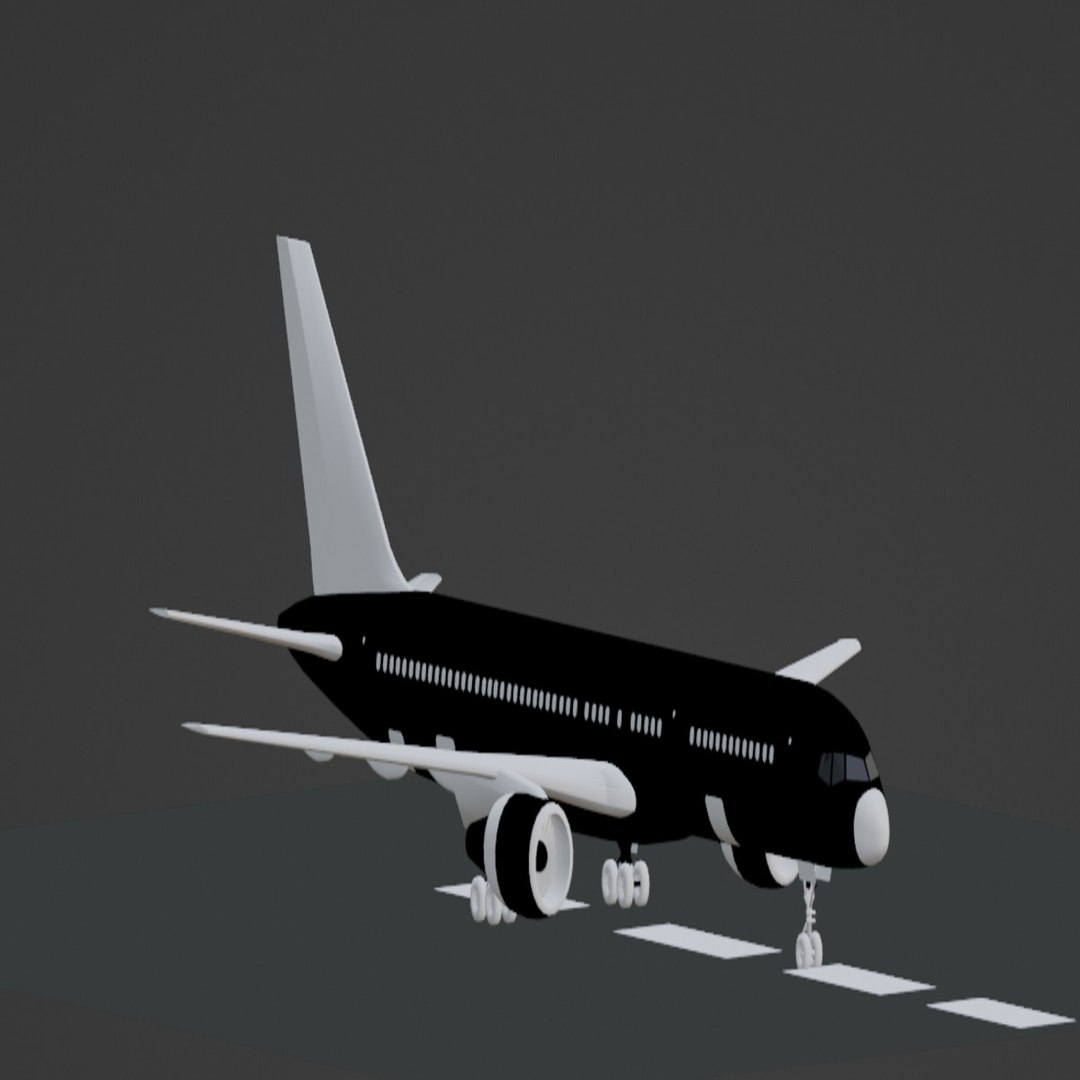 757-200PW 3D - TurboSquid 1971852