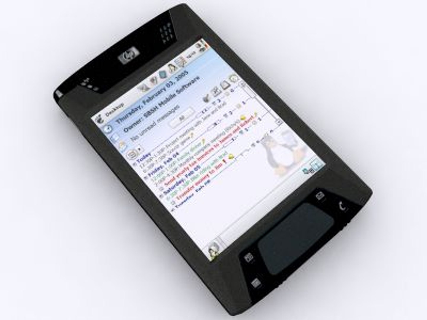 3d Model Ipaq Hx4700 Pda