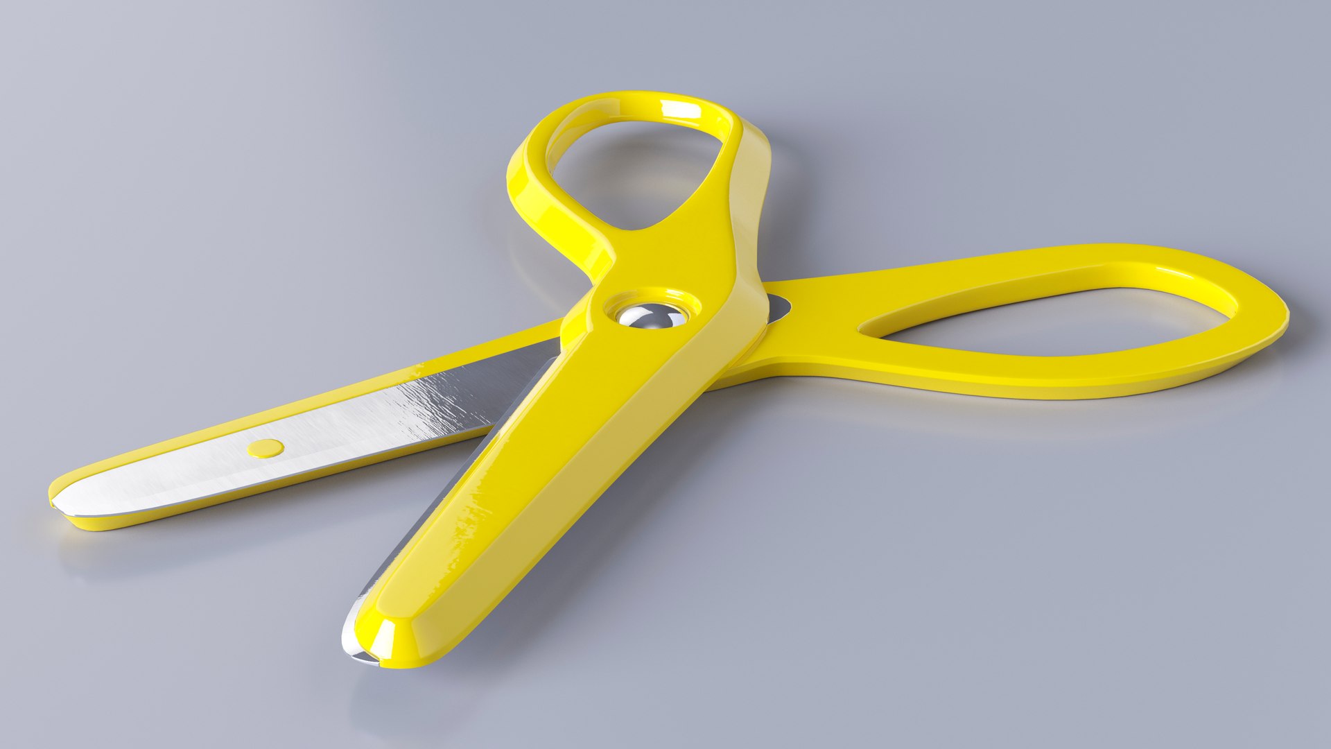 3D Children Safety Scissors - TurboSquid 2146021