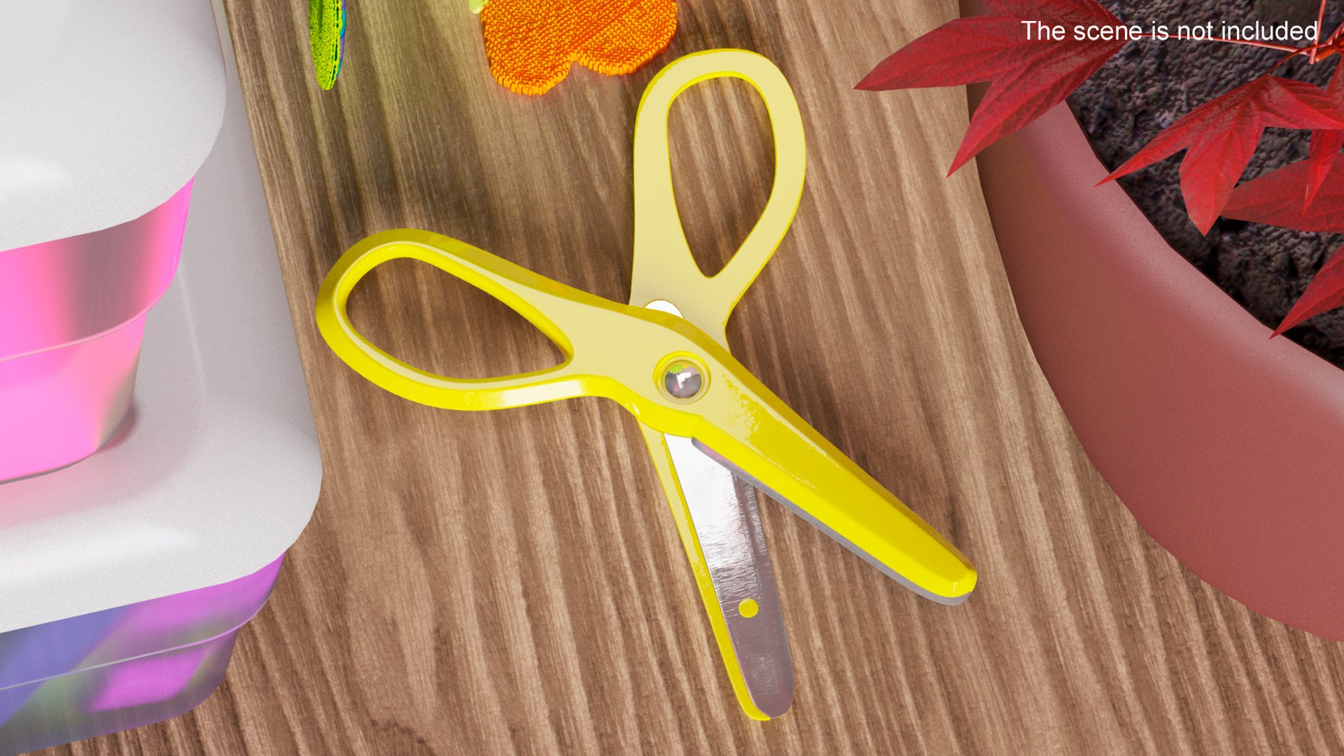 3D Children Safety Scissors - TurboSquid 2146021