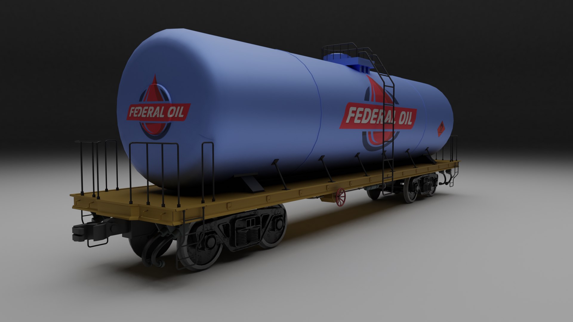 3D Railway Tannk - TurboSquid 1895955