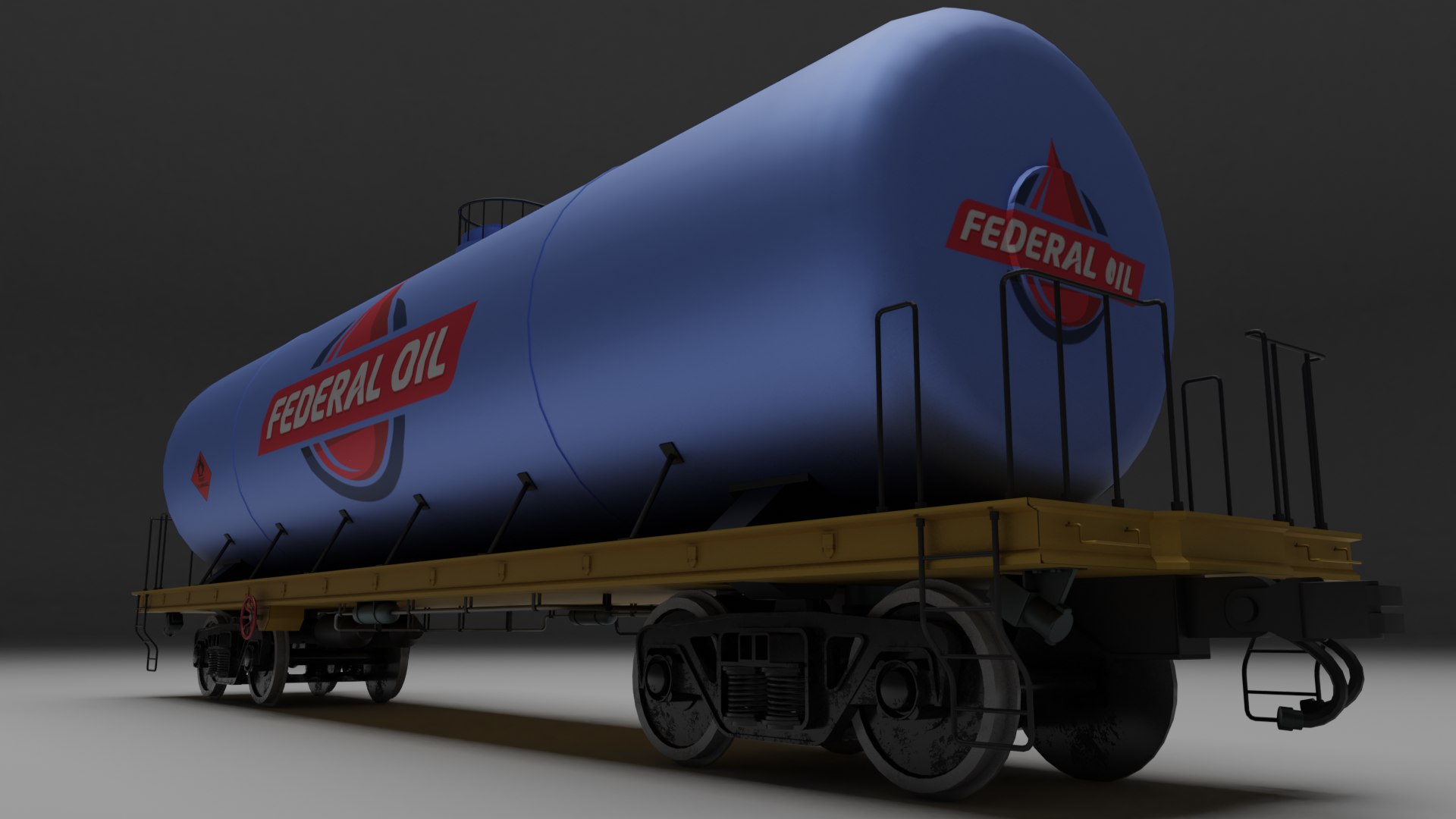 3D Railway Tannk - TurboSquid 1895955