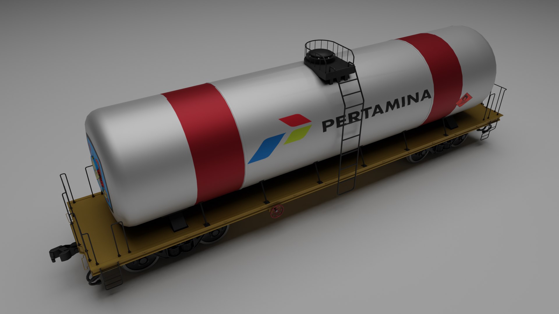 3D Railway Tannk - TurboSquid 1895955