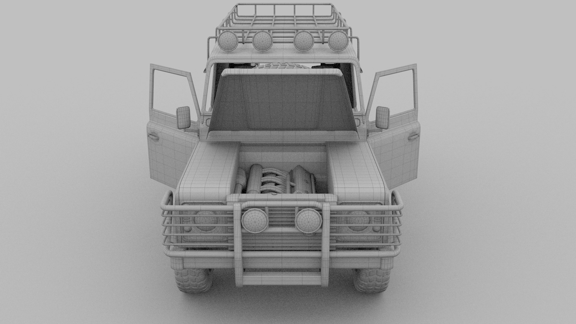 3d model land rover defender 110