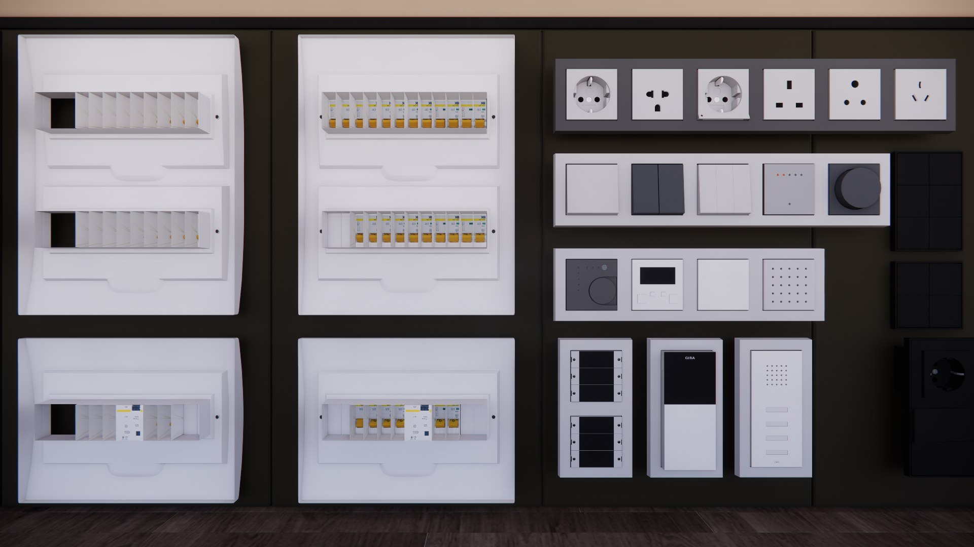 3D Switch And Outlet Collection-A5 - TurboSquid 2382280